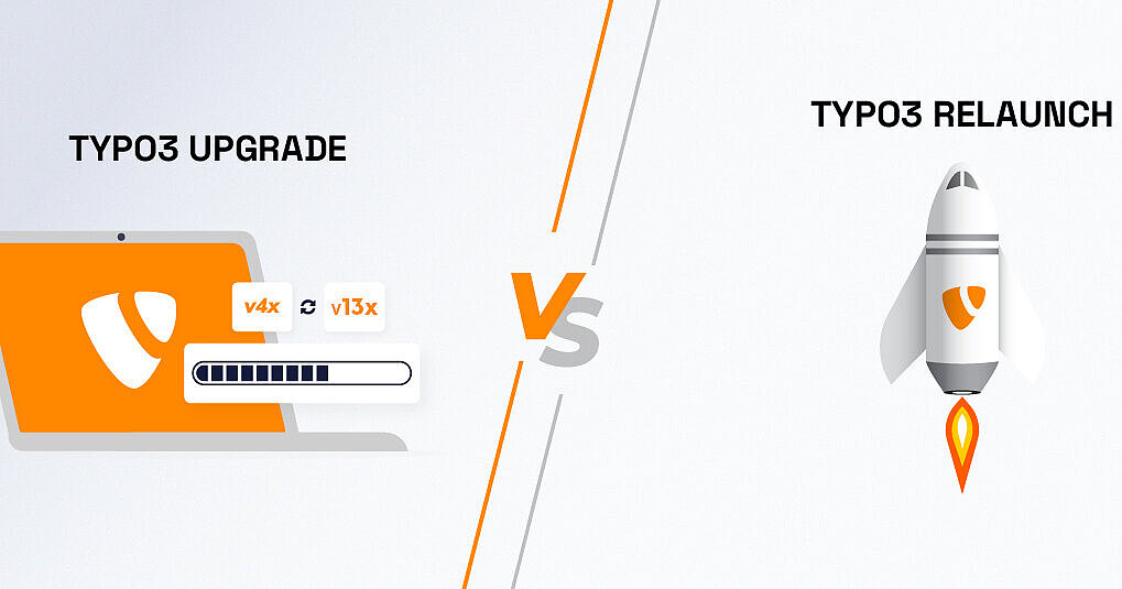 TYPO3 Update oder Relaunch: Welcher Weg ist zu wählen?
